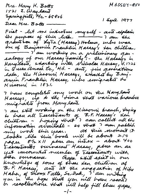 Massey Data Bank Volume IV index