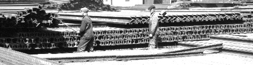 Image 5 - Arranging rails for inspection and grading