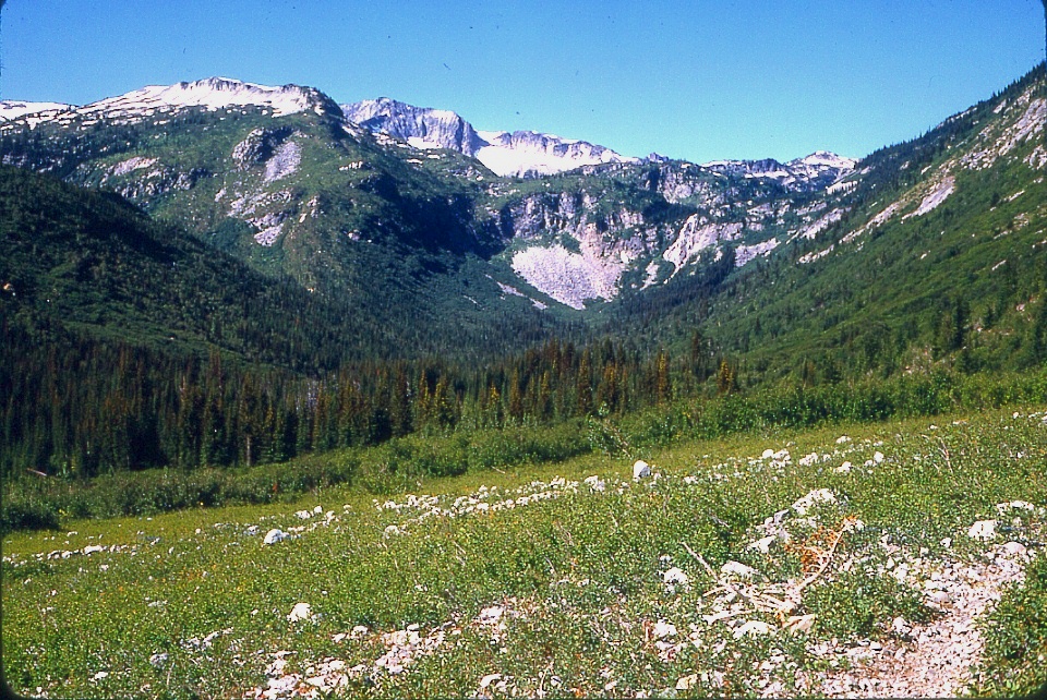 Bonanza Peak to Glacier Peak via Miners Ridge September 1968