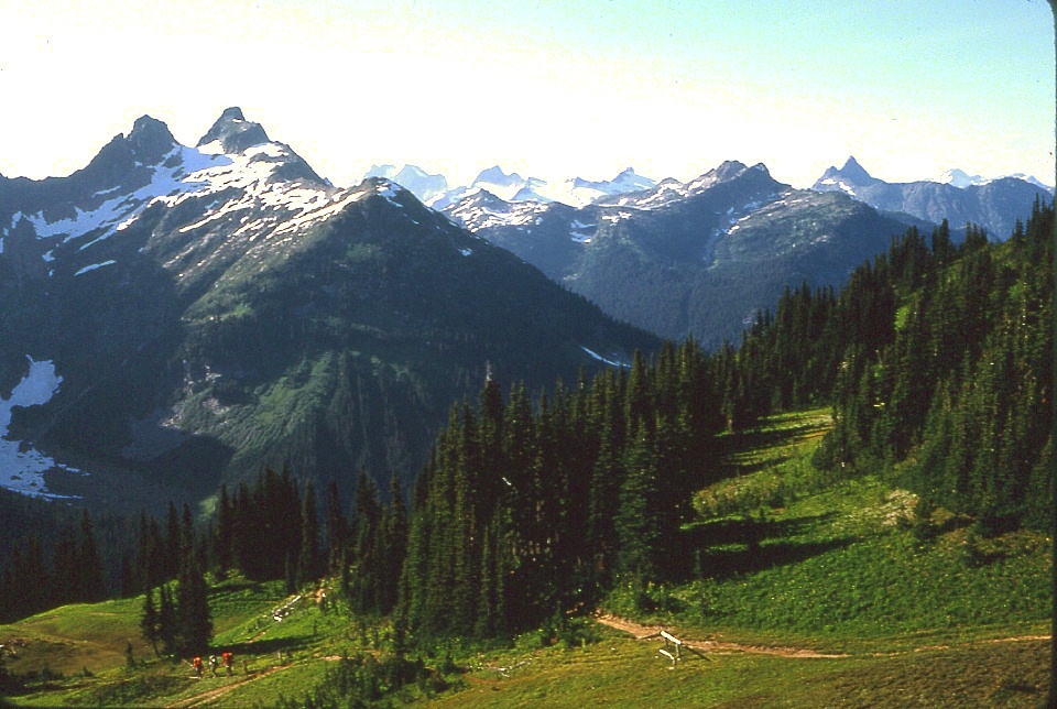 Bonanza Peak to Glacier Peak via Miners Ridge September 1968