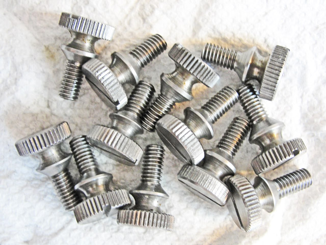 Making Crank Screws for No.2 Drills