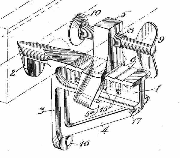 Stanley No. 203 bench clamp