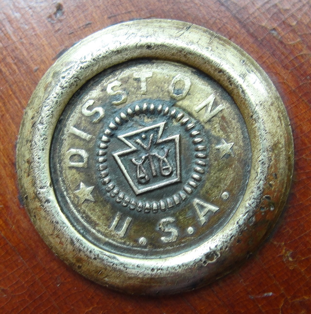 Saw-22, Disston D-8 skew back crosscut saw, 26 inches, 8 pts