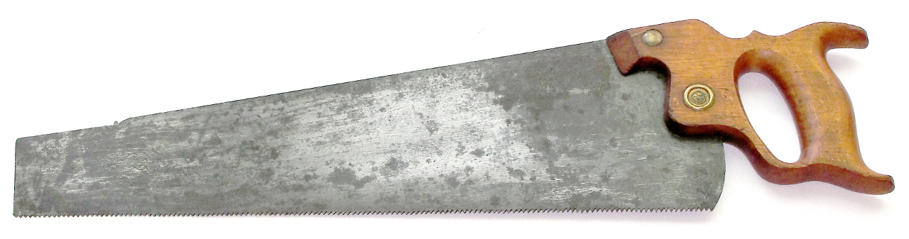 Saw-47 - Invincible, Warranted Cast Steel, 16 inches, 10 pts, beech handle