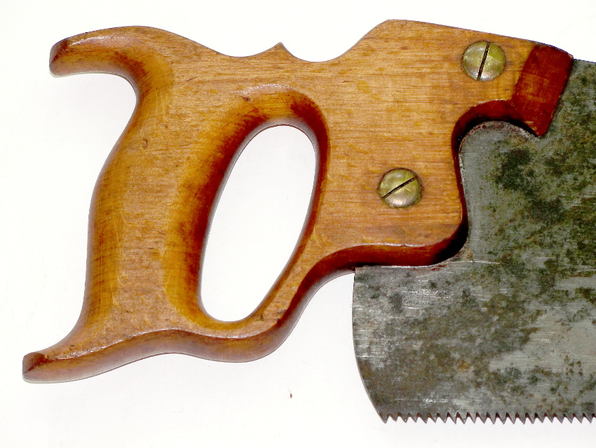 Saw-47 - Invincible, Warranted Cast Steel, 16 inches, 10 pts, beech handle