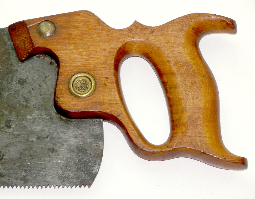 Saw-47 - Invincible, Warranted Cast Steel, 16 inches, 10 pts, beech handle